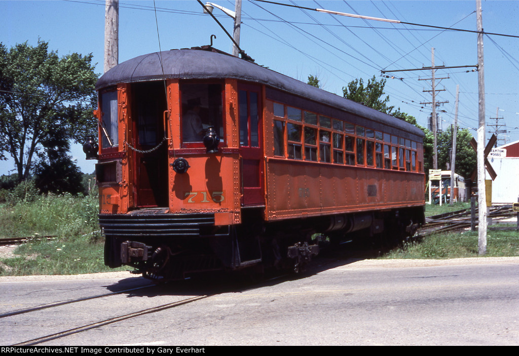 CNSM 715 - Chicago, North Shore & Milwaukee